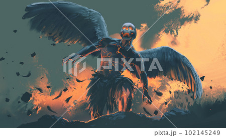 Awakening of the Skull Godのイラスト素材 [102145249] - PIXTA