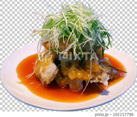 Guobaorou ,chinese food, isolated on...のイラスト素材 [102157786] - PIXTA