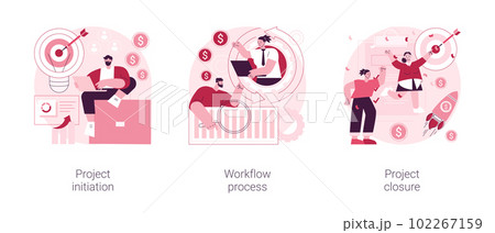 Project implementation abstract concept vector...のイラスト素材 [102267159] - PIXTA