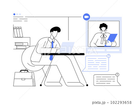 Business consultant abstract concept vector...のイラスト素材 [102293658] - PIXTA