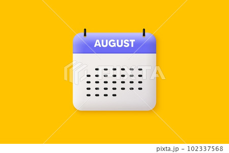 August Month Icon