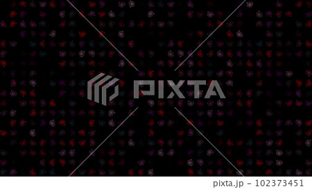 Color flashing rotating Christmas balls on...のイラスト素材 [102373451] - PIXTA