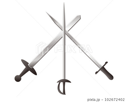 Crossed Swords Vector