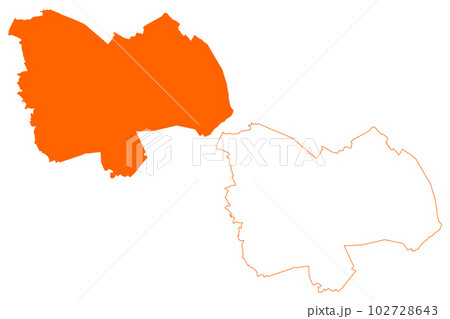 Meierijstad municipality (Kingdom of the...のイラスト素材 [102728643] - PIXTA