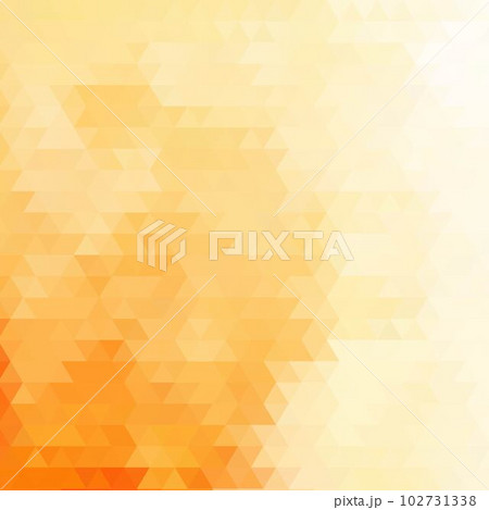 orange triangles background. color vector...のイラスト素材 [102731338] - PIXTA