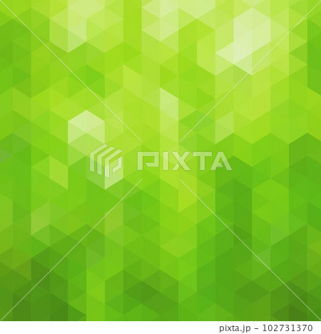 abstract vector background. green triangle...のイラスト素材 [102731370] - PIXTA