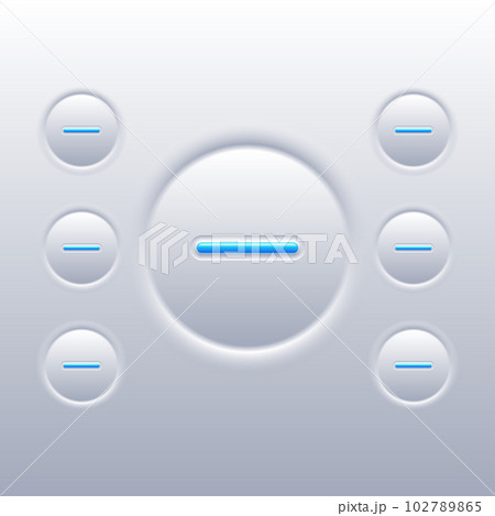 High tech switch button technology background...のイラスト素材 [102789865] - PIXTA