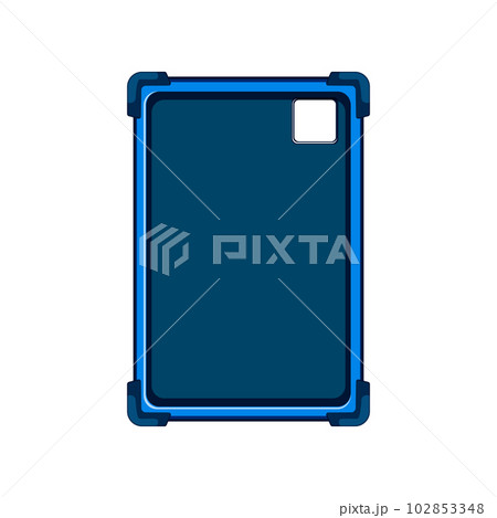 cover tablet case cartoon vector illustrationのイラスト素材 [102853348] - PIXTA
