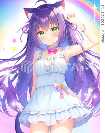 女性,女の子,イラスト,アニメ,漫画,美少女,萌え,キャラクター,コスプレ,二次元,デジタル,日本,のイラスト素材 [102921415 ...