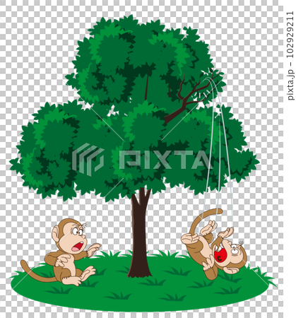 Even monkeys fall from trees - Stock Illustration [102929211] - PIXTA