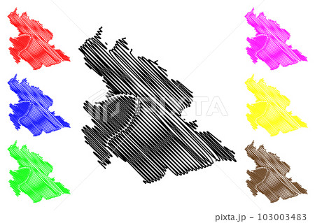 Aschaffenburg city (Federal Republic of...のイラスト素材 [103003483] - PIXTA