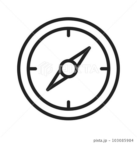 Compass icon vector image.のイラスト素材 [103085984] - PIXTA