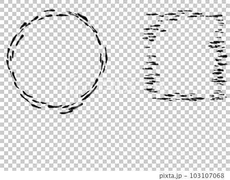 Scale cloud wind frame - Stock Illustration [103107068] - PIXTA