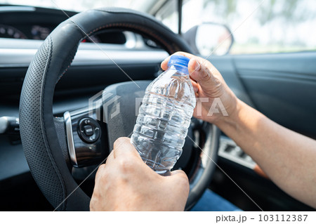 Drinking Water While Driving