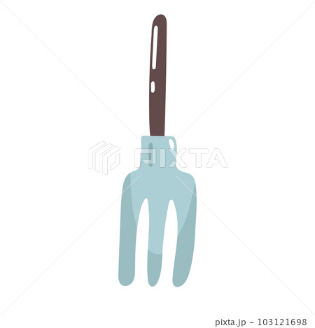 Pitchfork. agricultural inventory. Agriculture...のイラスト素材 [103121698 ...