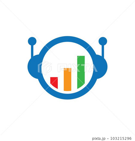 Robot trading logo images illustrationのイラスト素材 [103215296] - PIXTA
