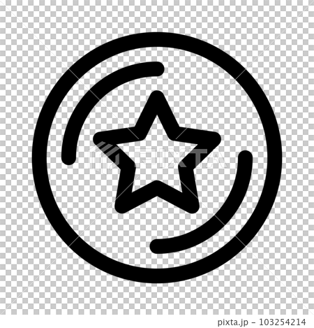 Line style icons representing loyalty, coins - Stock Illustration ...