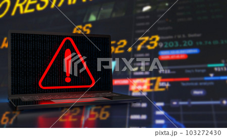 The red exclamation mark on notebook for...のイラスト素材 [103272430] - PIXTA