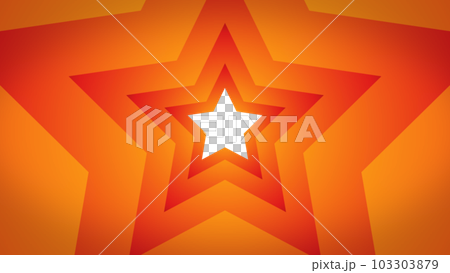 Cartoon Star Pop up Isolated Alpha Overlay...のイラスト素材 [103303879] - PIXTA
