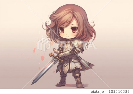 Anime Chibi Knight