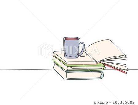 How To Draw A Stack Of Books