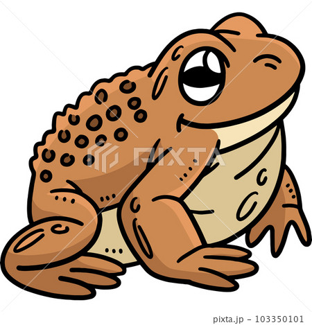 Mother Frog Cartoon Colored Clipart Illustrationのイラスト素材 [103350101] - PIXTA