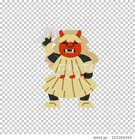 Namahage simple - Stock Illustration [103369384] - PIXTA