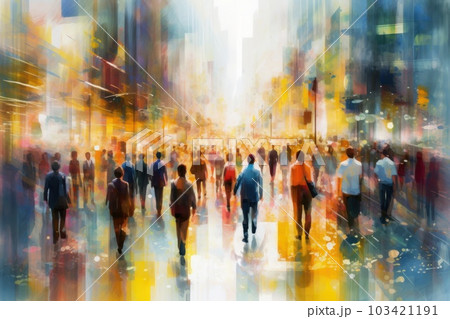 Abstract business background. Dynamic business...のイラスト素材 [103421191 ...