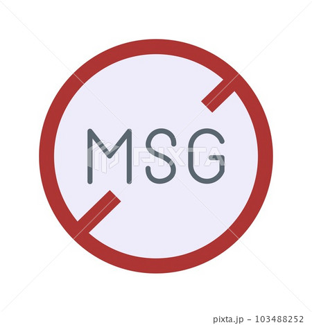 Msg icon vector image.のイラスト素材 [103488252] - PIXTA