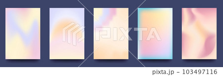 Colored gradient backgrounds, color grading,...のイラスト素材 [103497116] - PIXTA