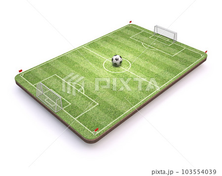 Soccer Goal Side View