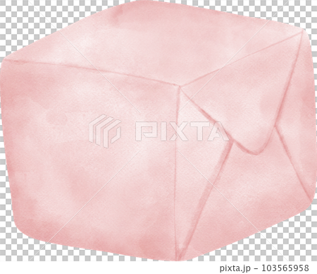 Cute Christmas present papercraft box...のイラスト素材 [103565958] - PIXTA