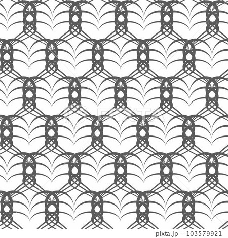 Openwork seamless pattern. Vector illustration.のイラスト素材 [103579921] - PIXTA