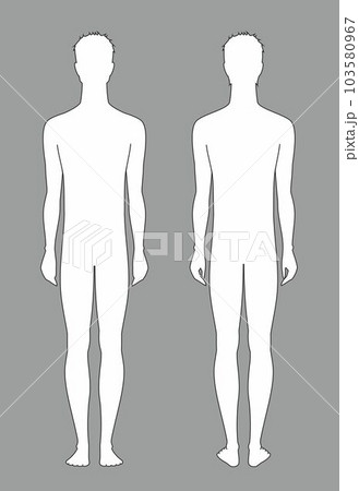 Male Croquis Walking