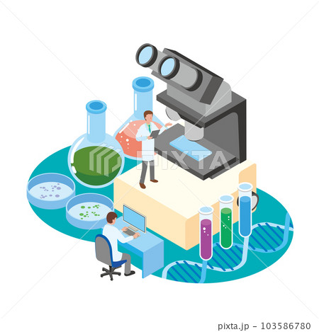 バイオテクノロジーのイメージイラストのイラスト素材 [103586780] - PIXTA