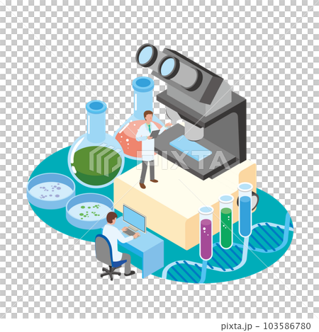 バイオテクノロジーのイメージイラストのイラスト素材 [103586780] - PIXTA