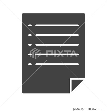 Page icon vector image.のイラスト素材 [103623656] - PIXTA
