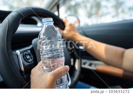 Drinking Water While Driving