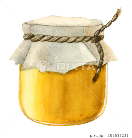 Honey Bottle Clipart
