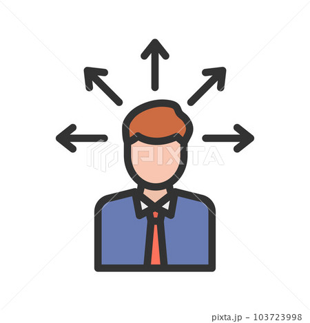 Guidance icon vector image.のイラスト素材 [103723998] - PIXTA