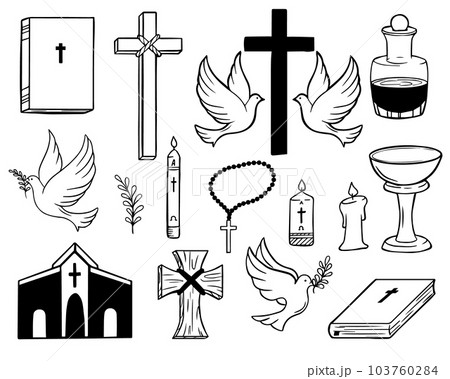 Christian Baptism Clipart