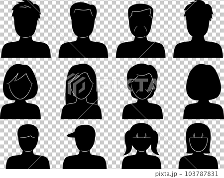 Upper body humanoid illustration - Stock Illustration [103787831] - PIXTA