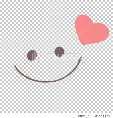 Happy heart shapeのイラスト素材 [103851179] - PIXTA