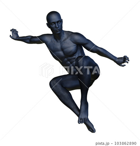 Heroic Pose Man