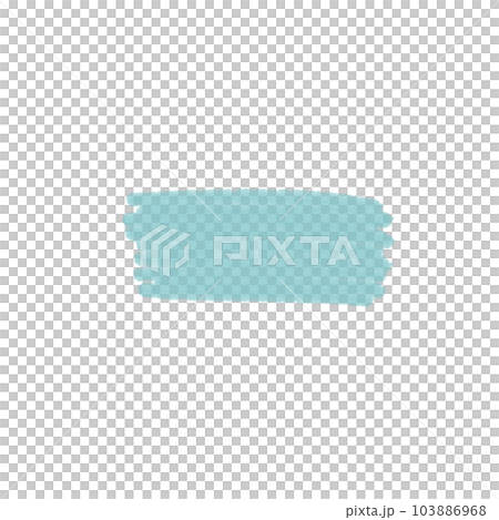 Highlight blue color, Shape, Hand drawn - Stock Illustration [103886968 ...