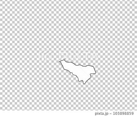 Tokyo topographic map - Stock Illustration [103898859] - PIXTA