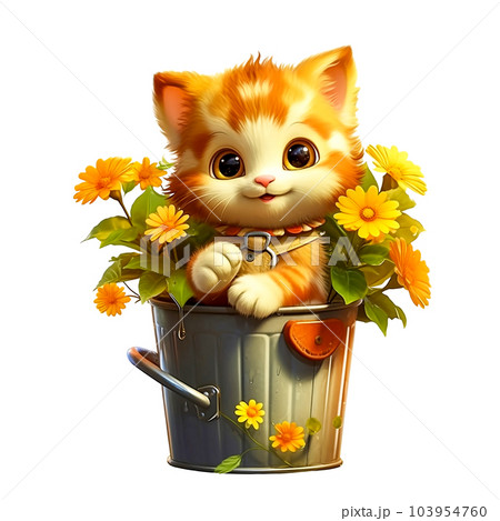Cute Paint Bucket Clip Art