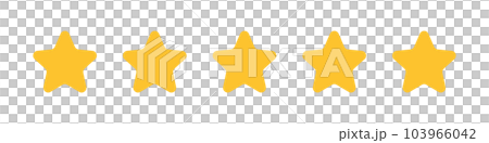Five star icon. review. 5-point rating. vector. - Stock Illustration ...