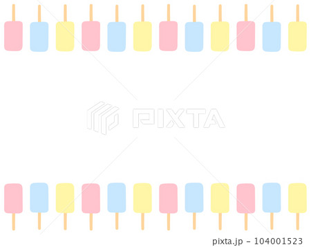 Popsicle Border Clip Art