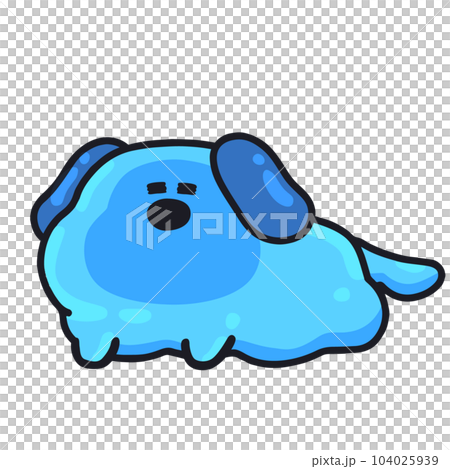 Slime dog_02 - Stock Illustration [104025939] - PIXTA